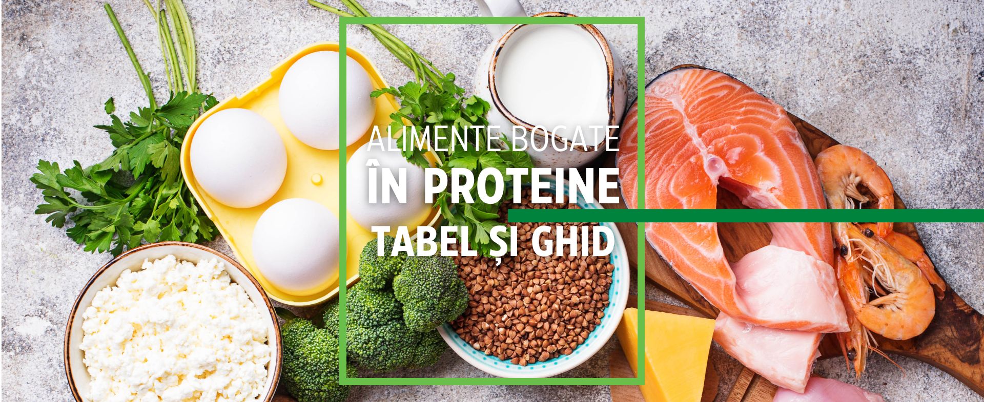 Alimente bogate în proteine - tabel și ghid pentru sportivi și nu numai